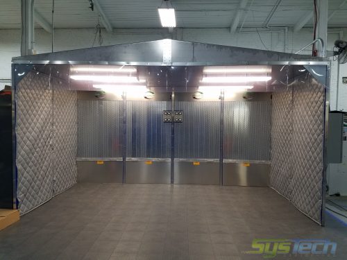 Dust Control Booths | Walk-in Filter Booths | Dust Collector Enclosures