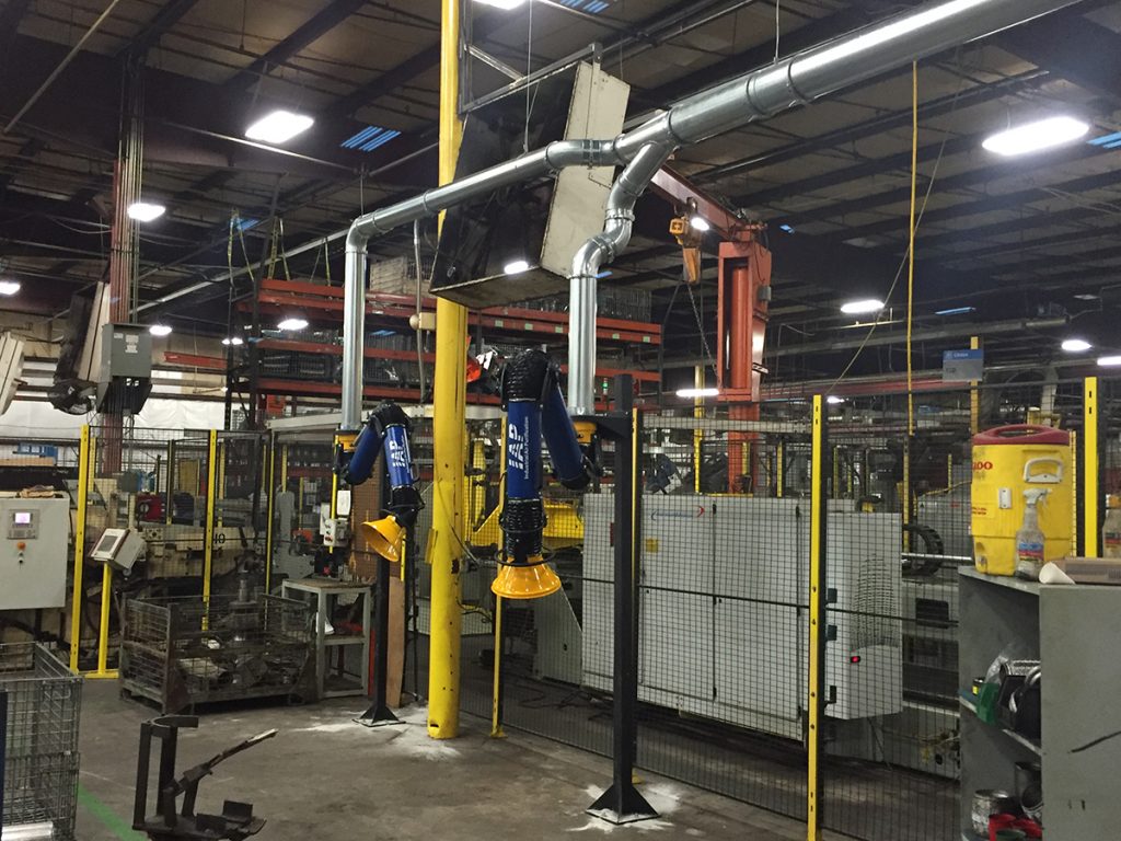 Weld Fume Extraction Arms | Flex arms | Weld Smoke Extractors