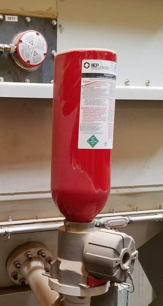 Explosion Suppression System | Chemical Suppression System