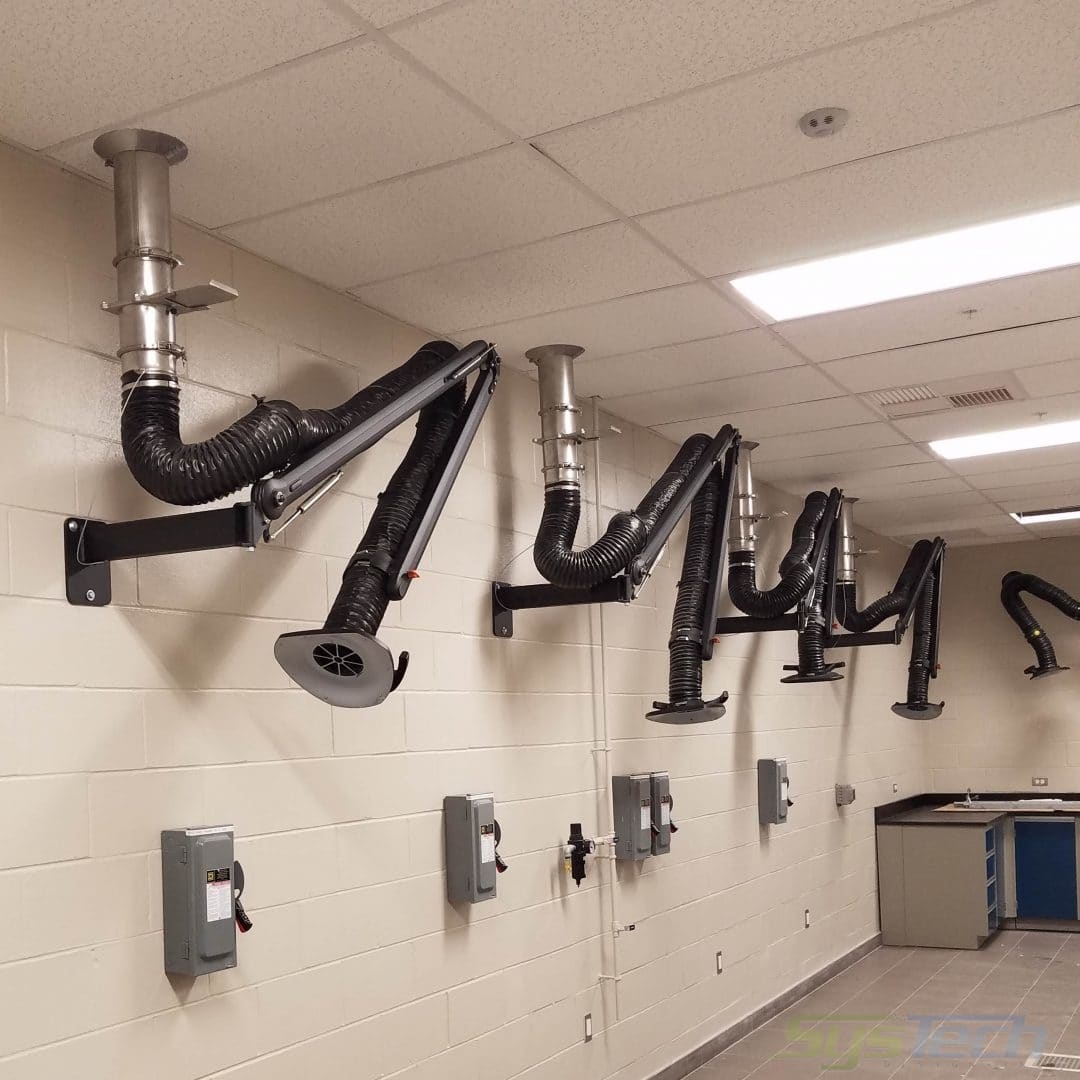 Extraction Arms | Fume Arms | Source Capture Articulating Arms