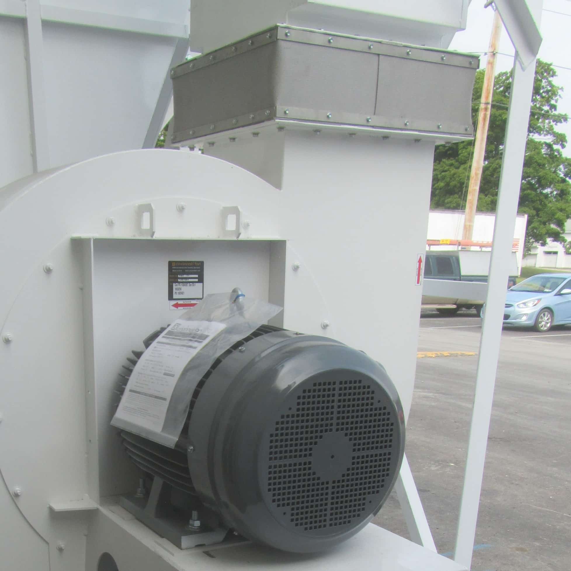 Industrial Air Conveying System | Duct | Flex Connectors | Dampers | Fans