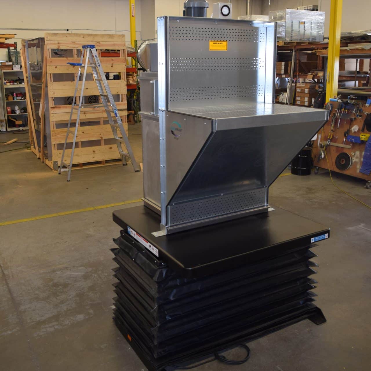 Custom Downdraft Tables and Benches - SysTech Design Inc.