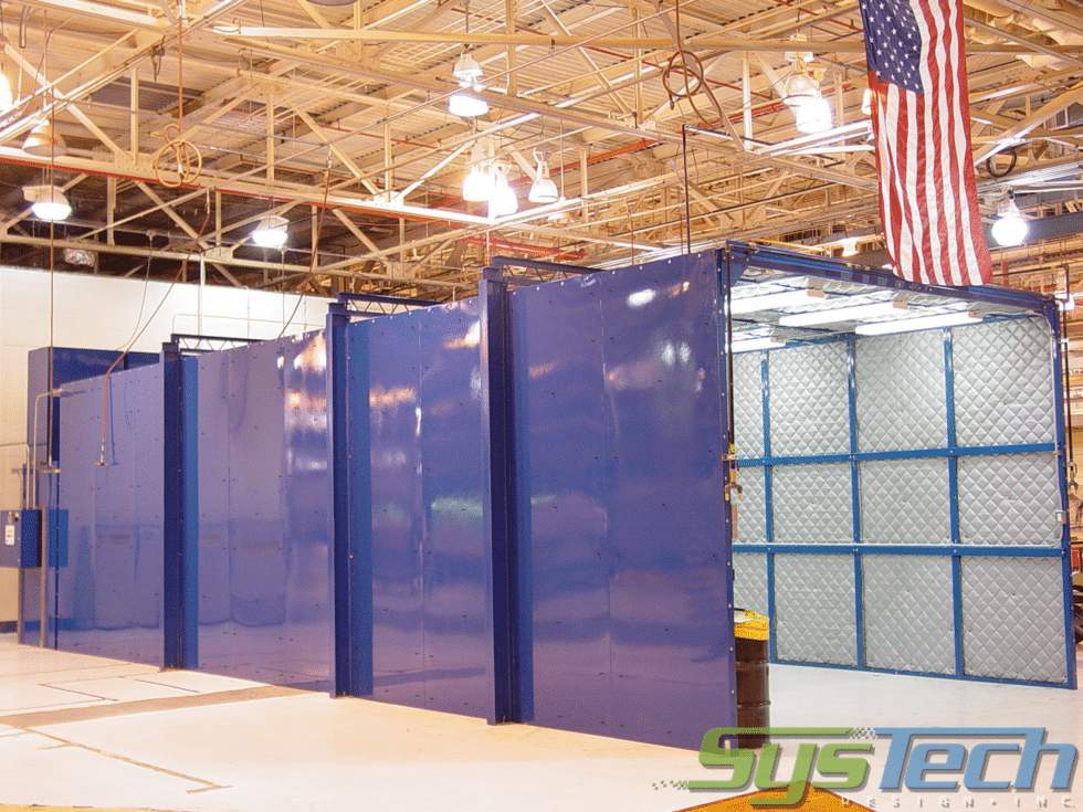 Dust Control Booths | Walk-in Filter Booths | Dust Collector Enclosures