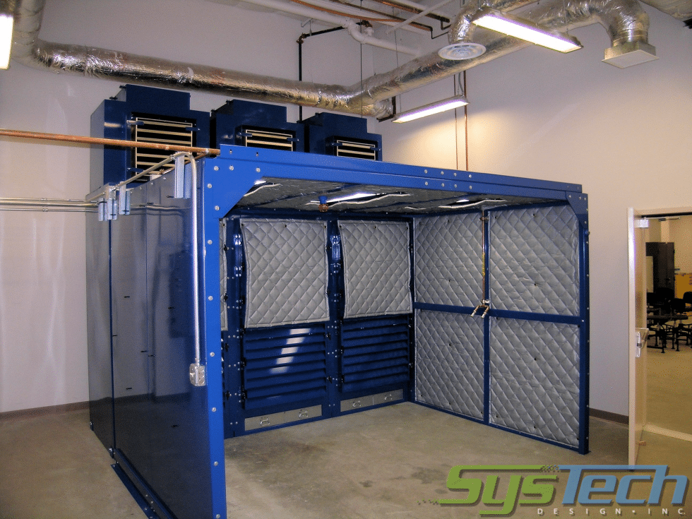 Dust Control Booths | Walk-in Filter Booths | Dust Collector Enclosures