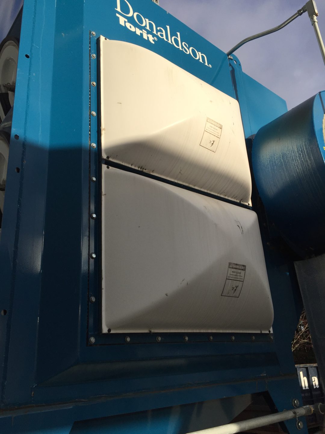 Replacing A Donaldson Torit Membrex Explosion Vent Panel