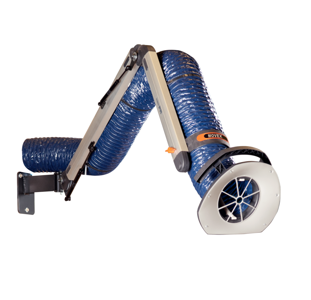 Movex Series PR Fume Extraction Arm w/ External Supports