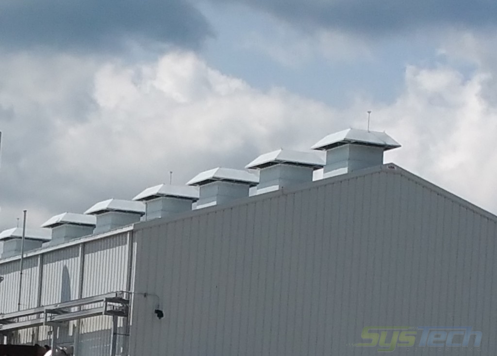 Ventilation of Industrial Buildings | Noise & Temperature Control